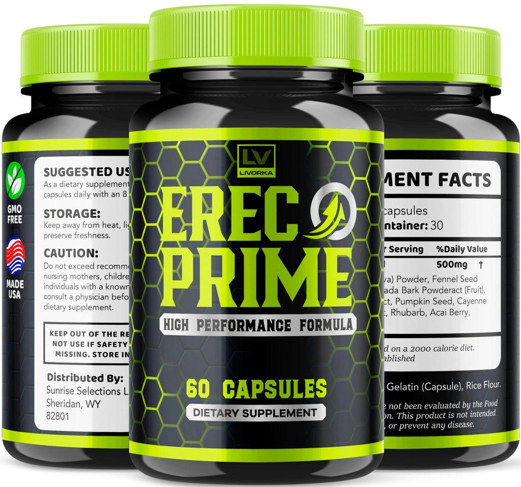 ErecPrime Capsules for mental clarity