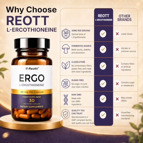 Ergothioneine for cellular protection and vitality
