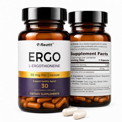 Ergothioneine softgels for daily wellness