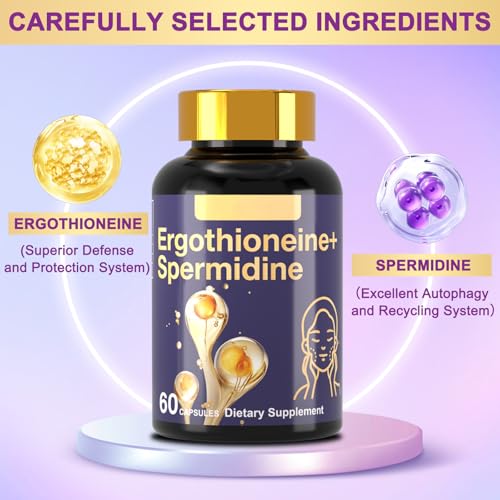 Ergothioneine supplements for beauty benefits