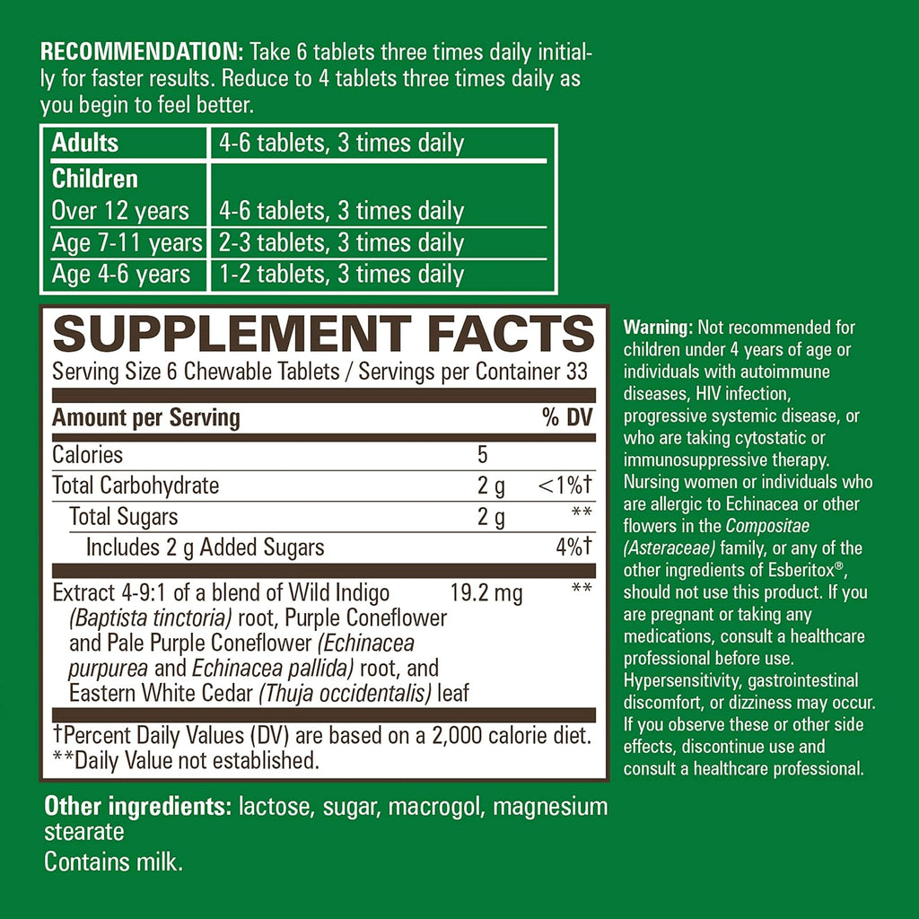 Esberitox echinacea for wellness