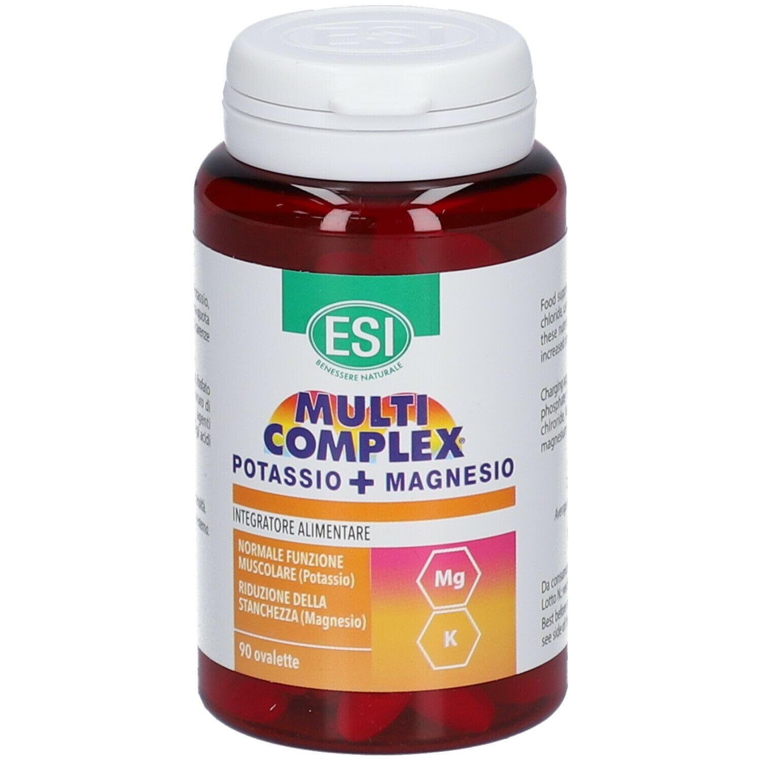 Esi Multicomplex potassium supplement capsules
