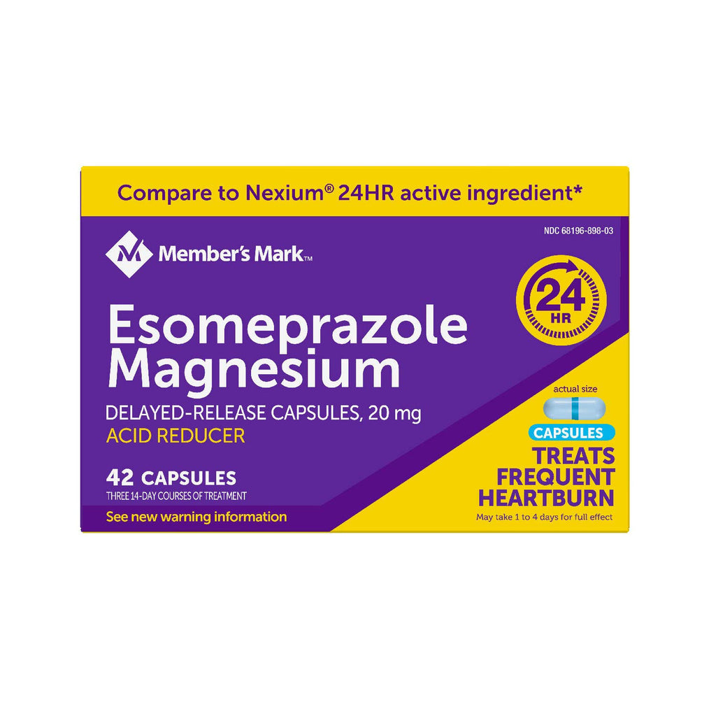Esomeprazole magnesium for acid reflux relief