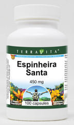 Espinheira Santa vitamin A capsules