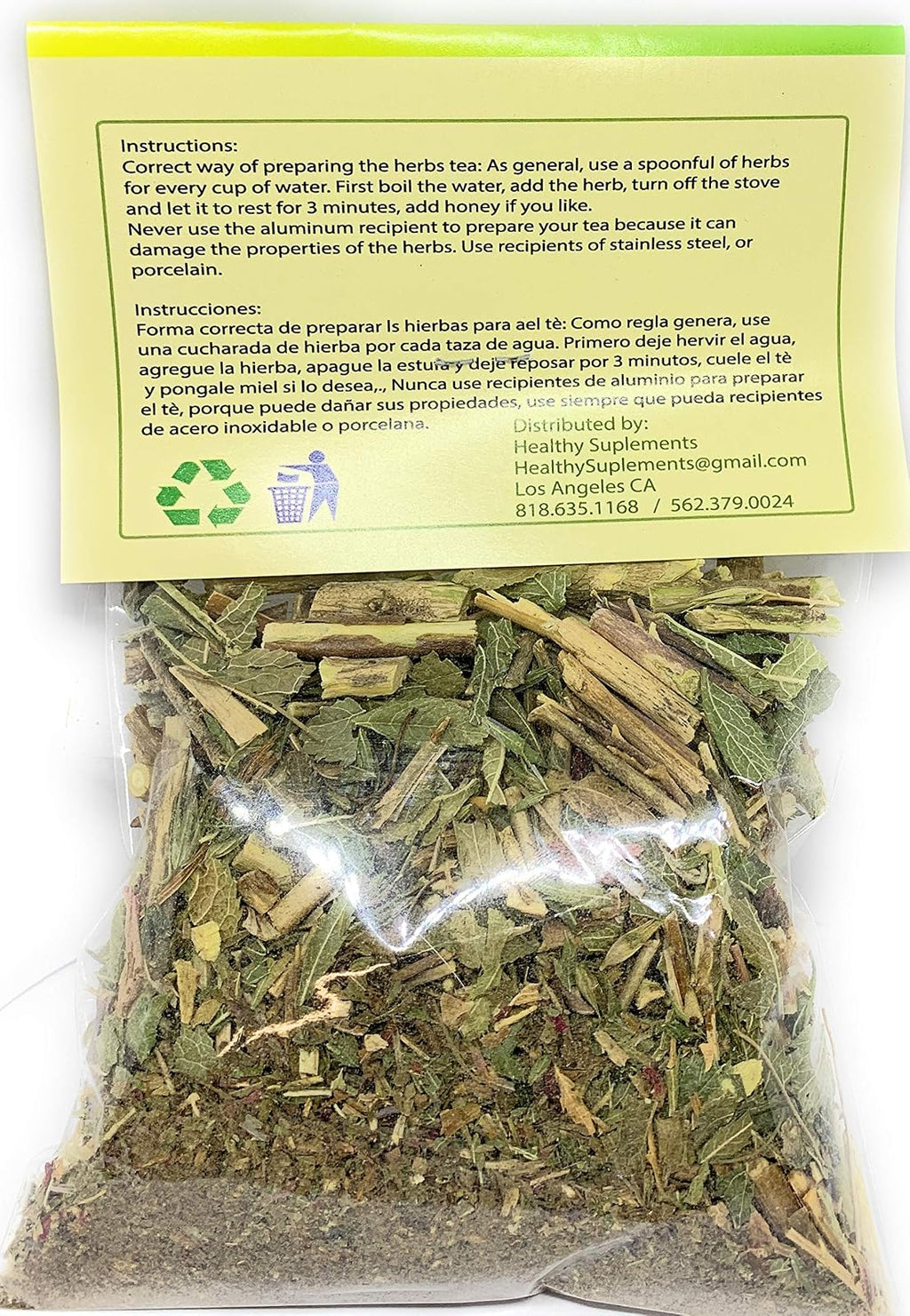 Espinosilla herbal tea caffeine free
