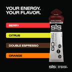 Espresso energy gel for workouts