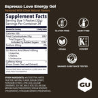 Espresso Love energy boost gel
