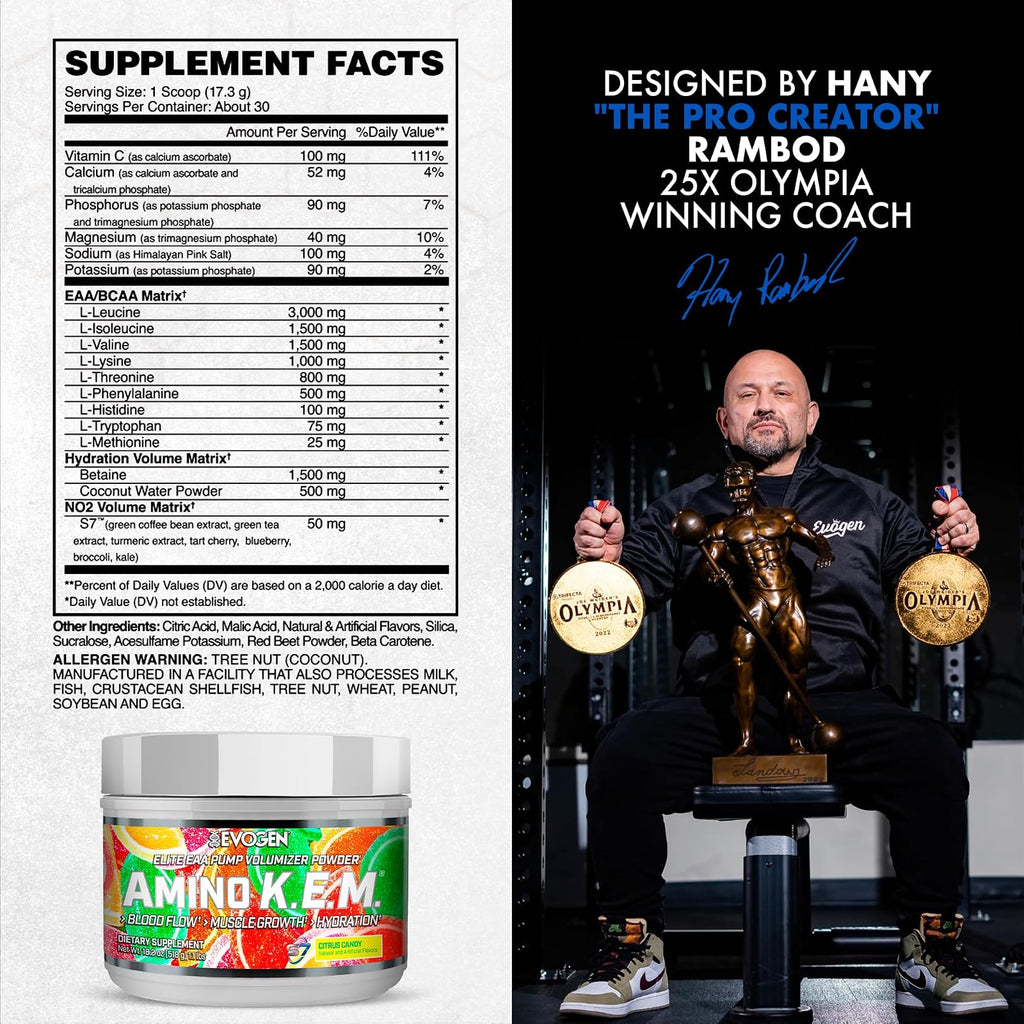 Essential amino acids for athletes