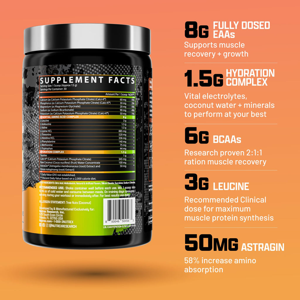 Essential amino acids for endurance