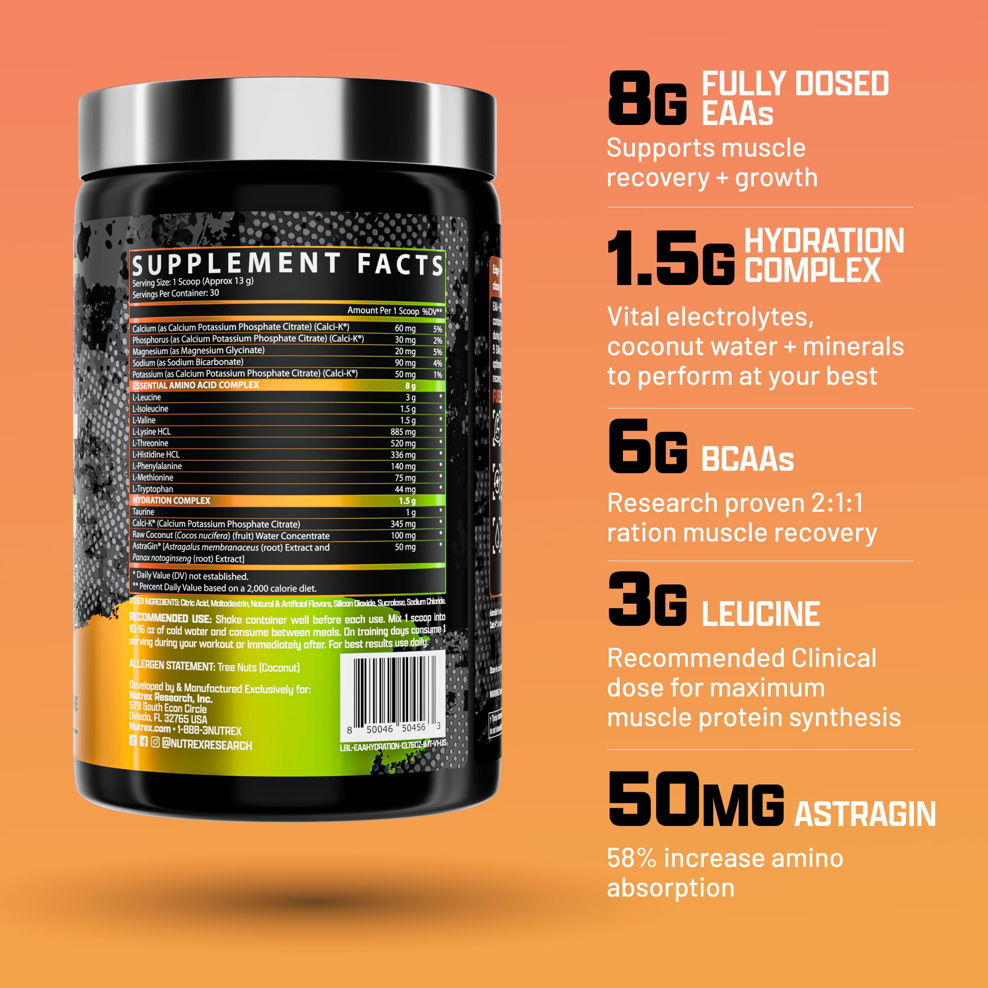 Essential amino acids for endurance