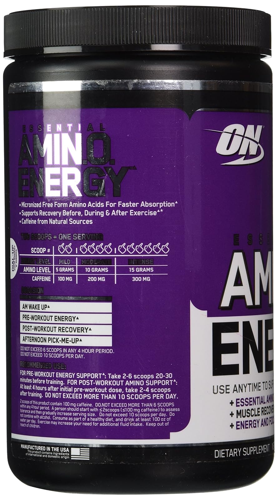 Essential amino acids for endurance