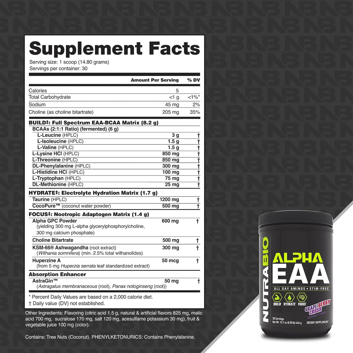 Essential amino acids for muscle growth
