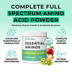 Essential amino acids for muscle recovery