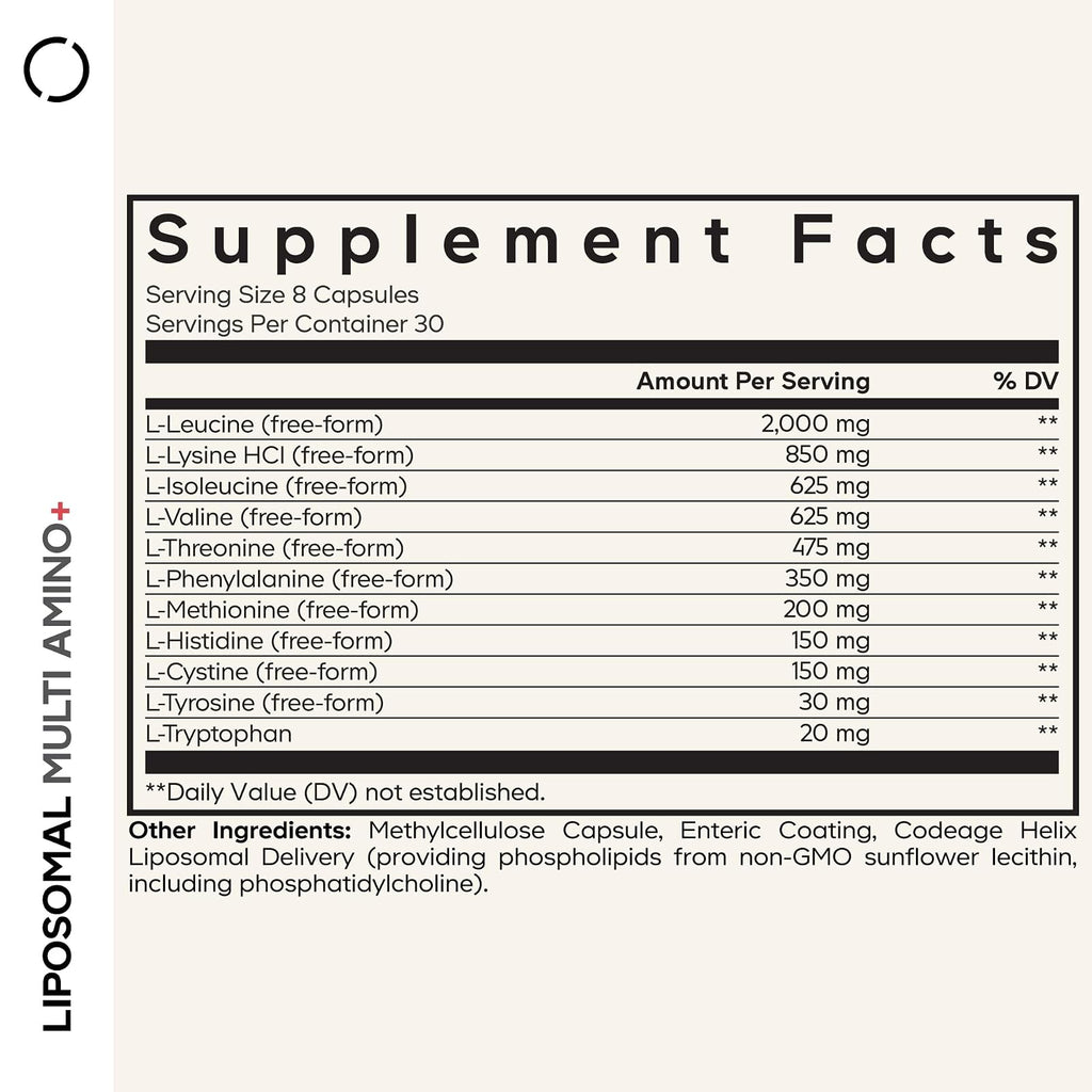 Essential amino acids for muscle recovery