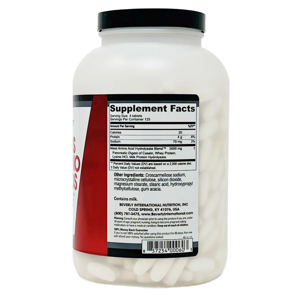 Essential amino acids for muscle repair