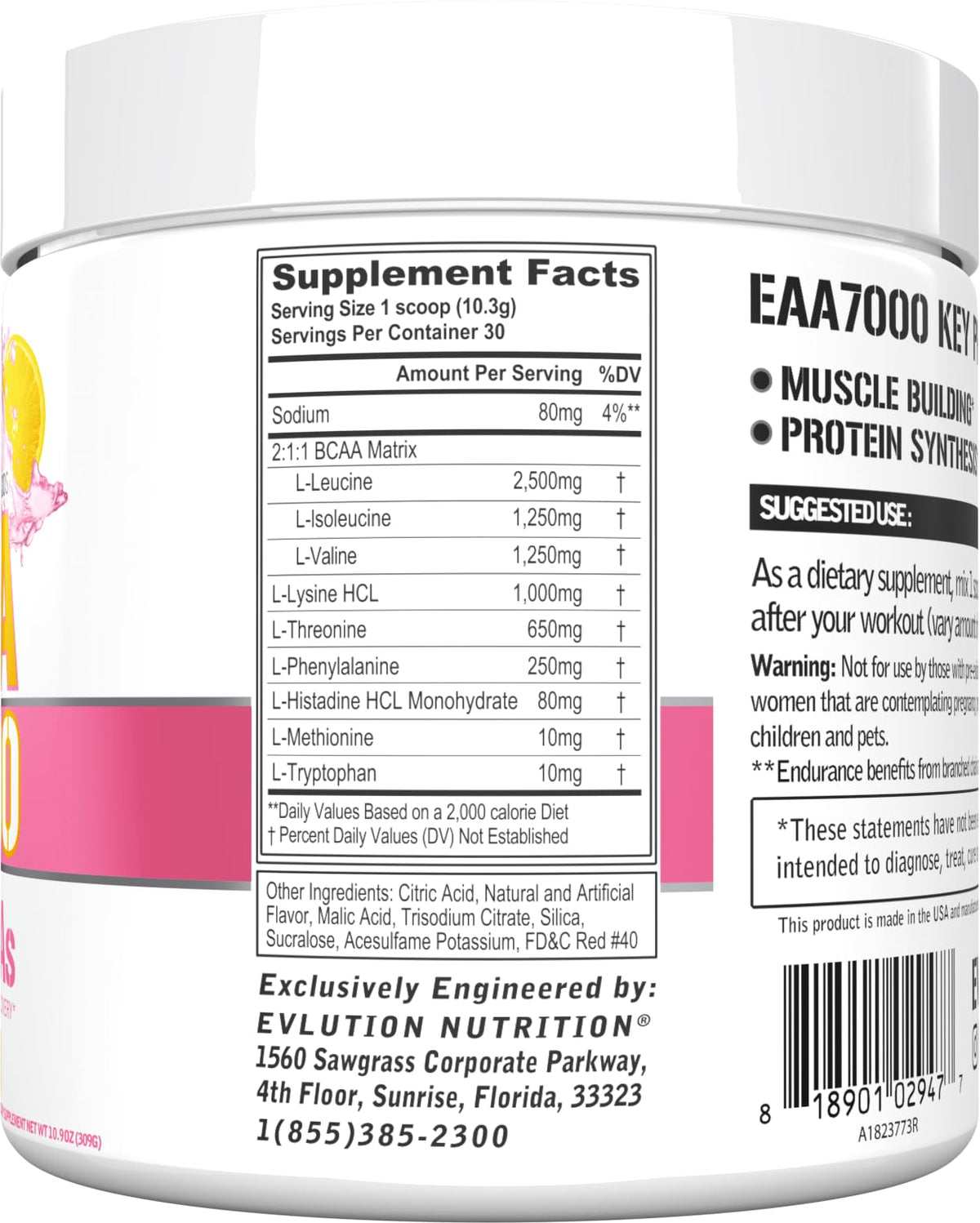 essential amino acids for recovery