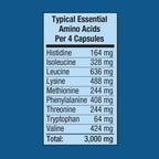 Essential amino acids for workout support