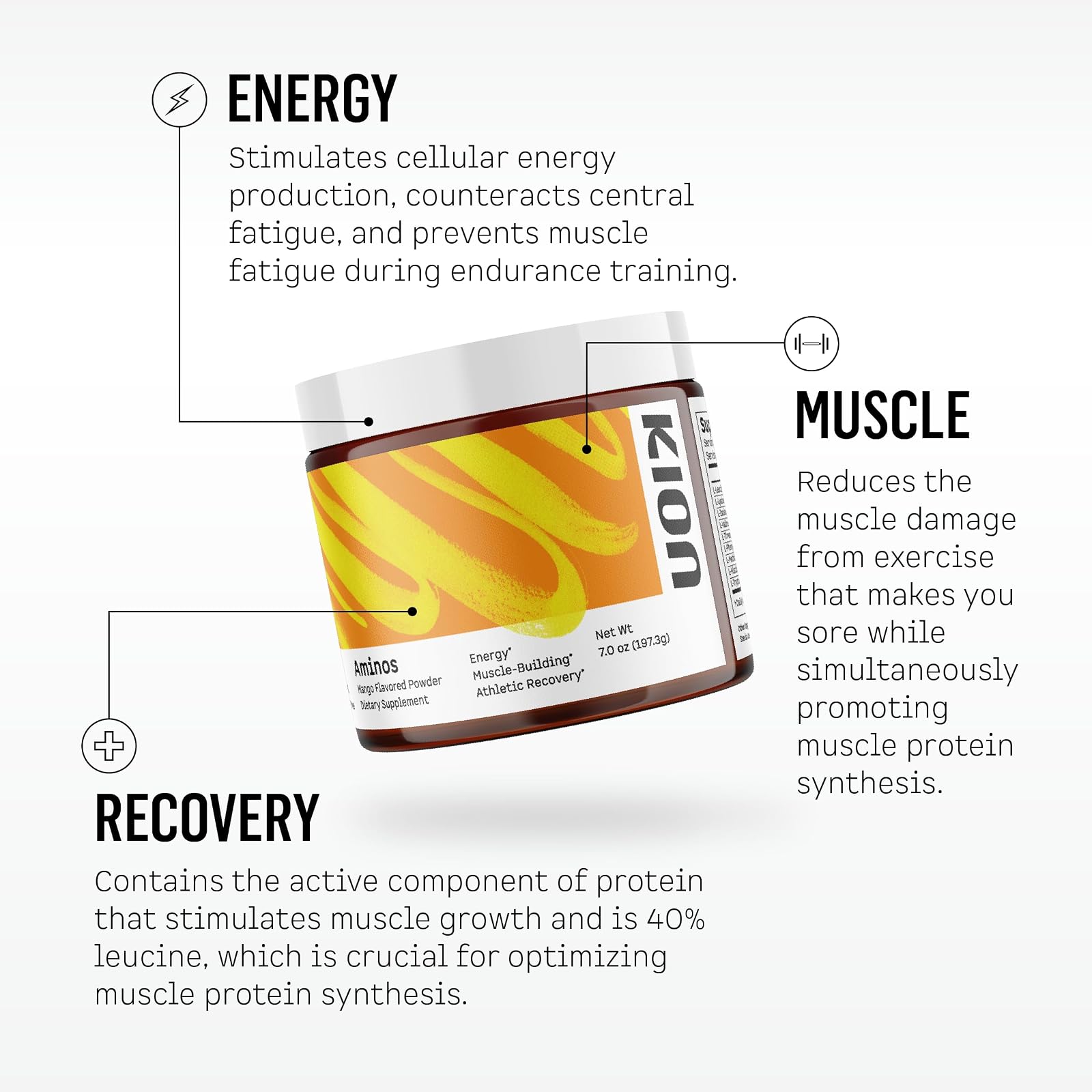 Essential amino acids for workout support