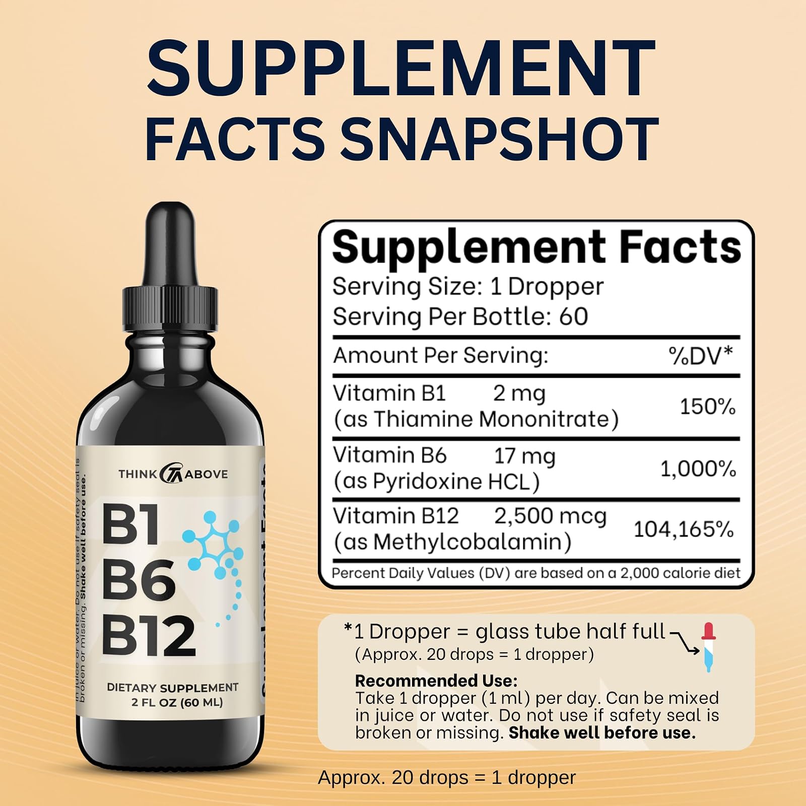 essential b vitamin liquid formula