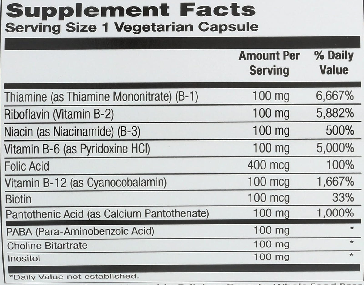 Essential B vitamins for overall health