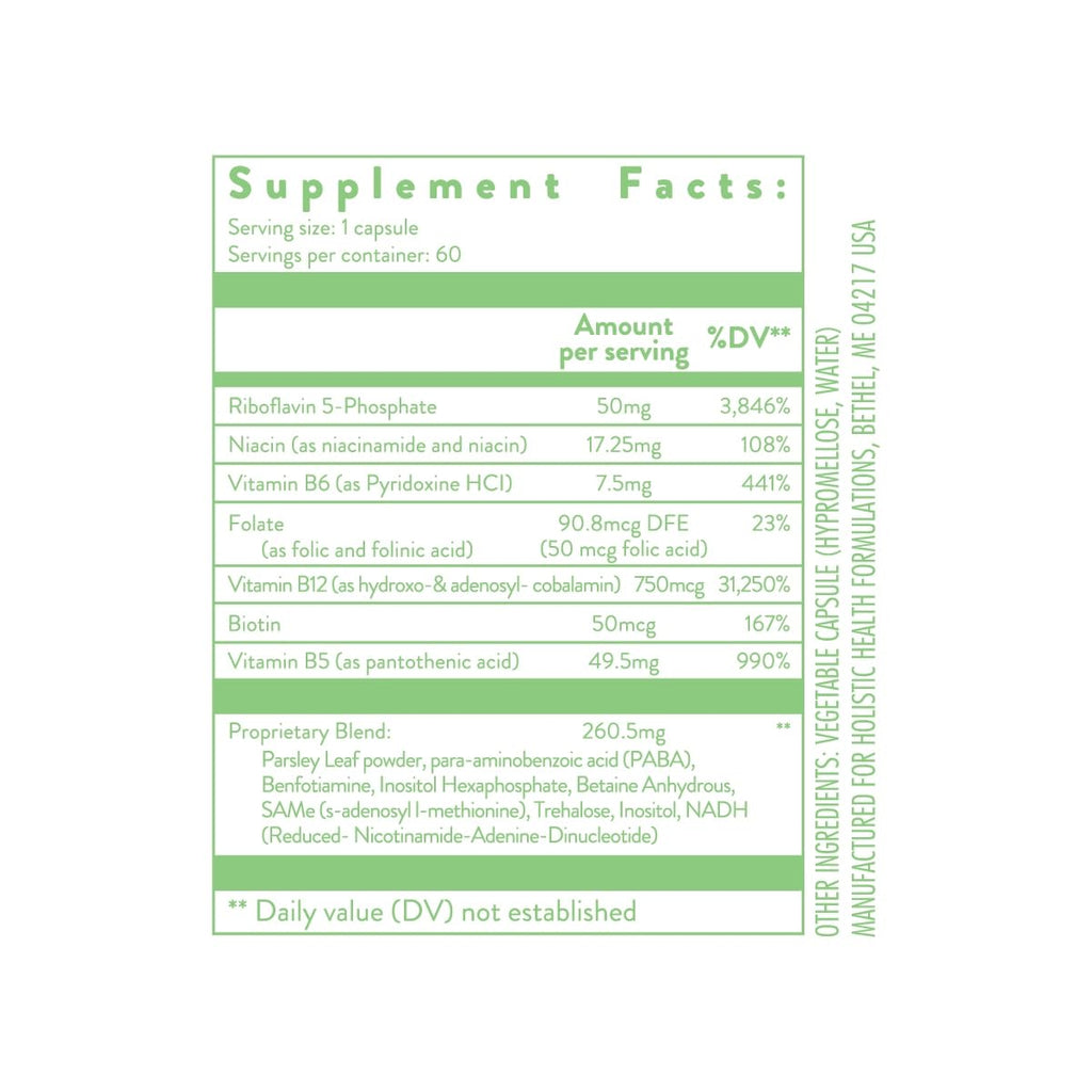 Essential B vitamins for wellness