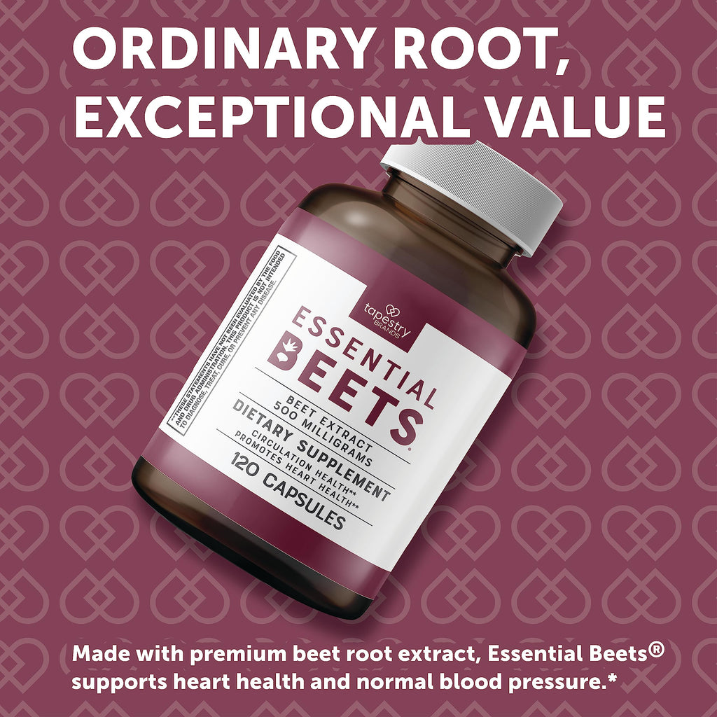 Essential Beets dietary supplement features