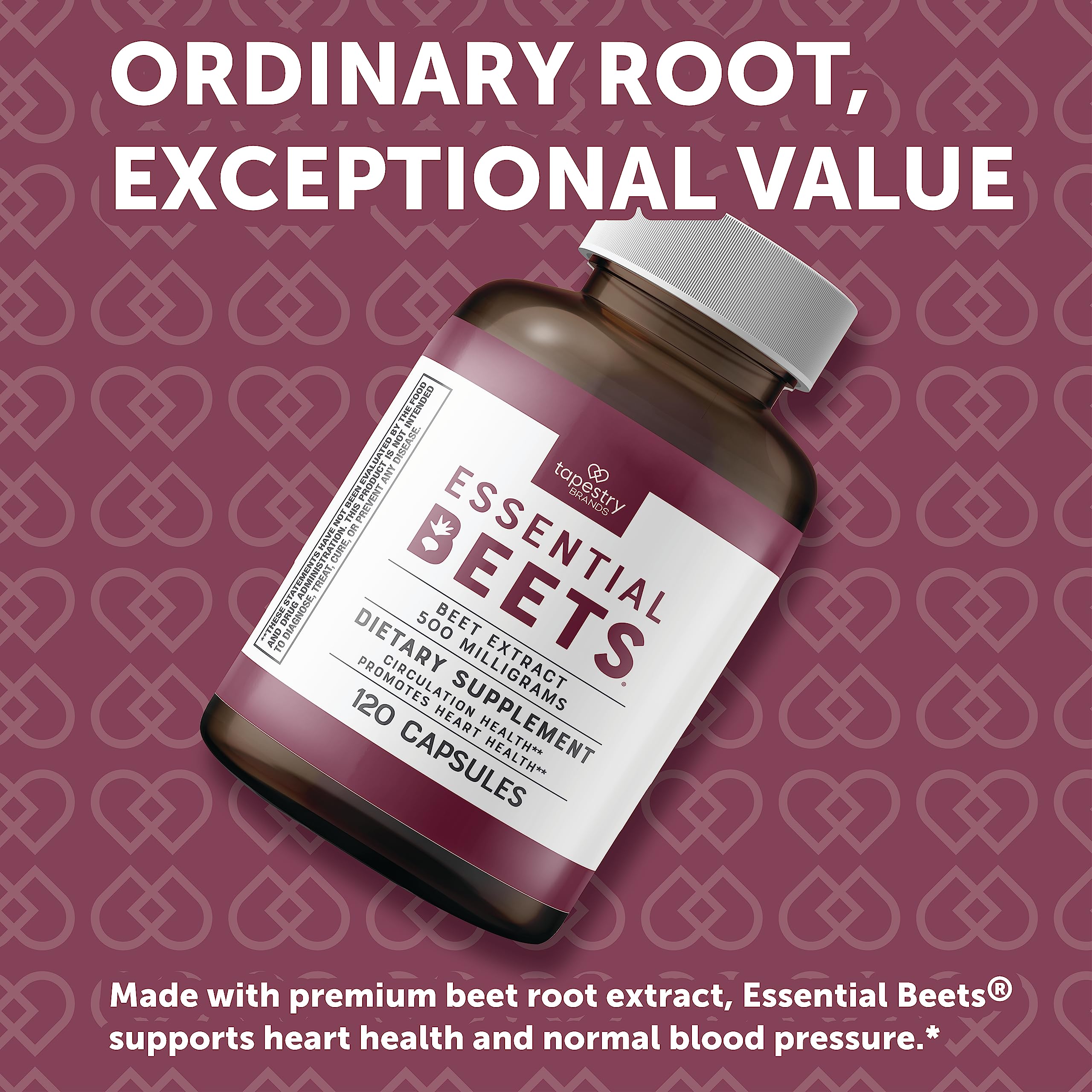 Essential Beets dietary supplement features