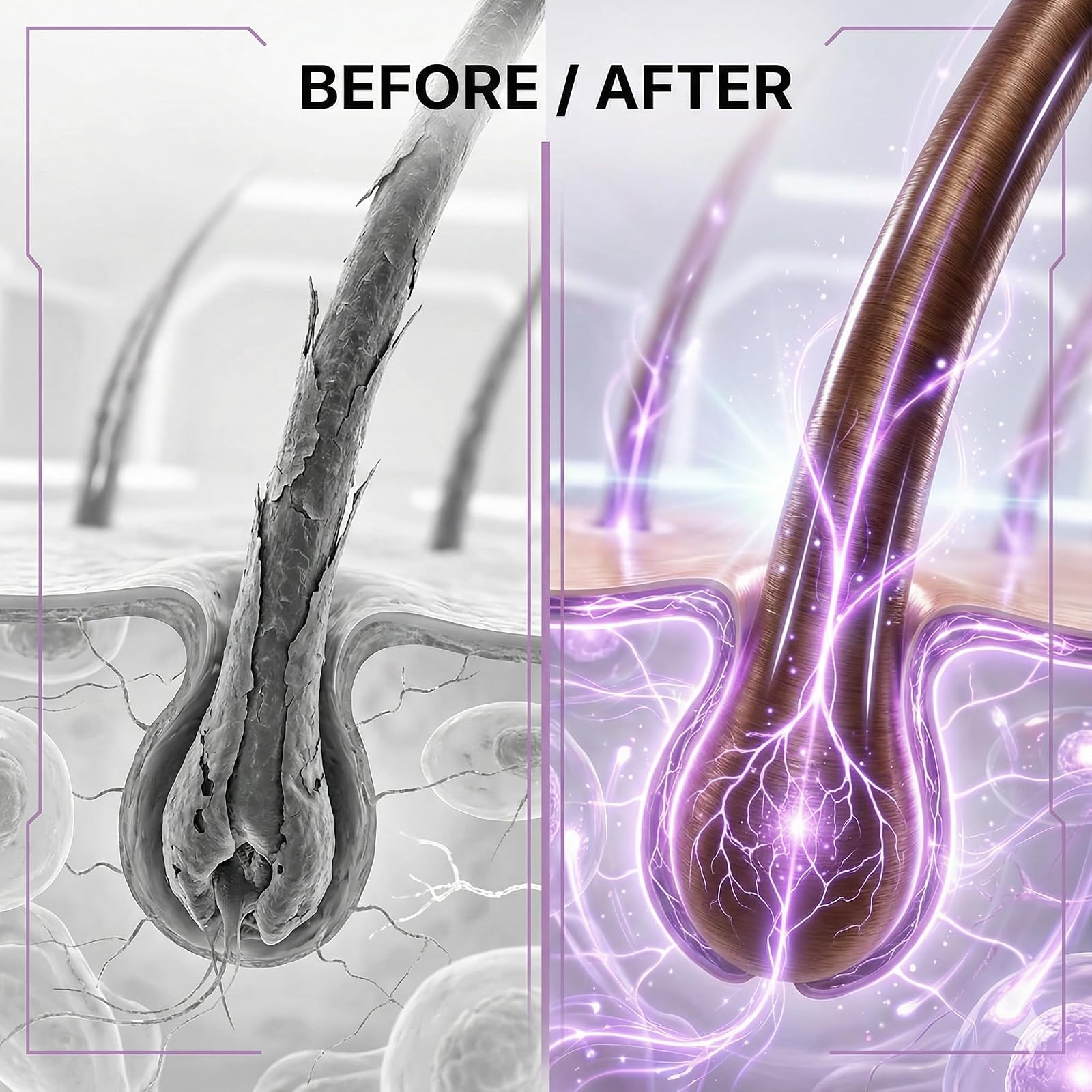 Essential biotin for vibrant hair