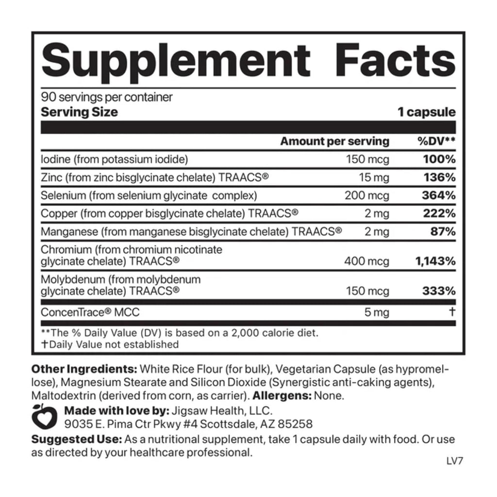 essential blend of trace minerals