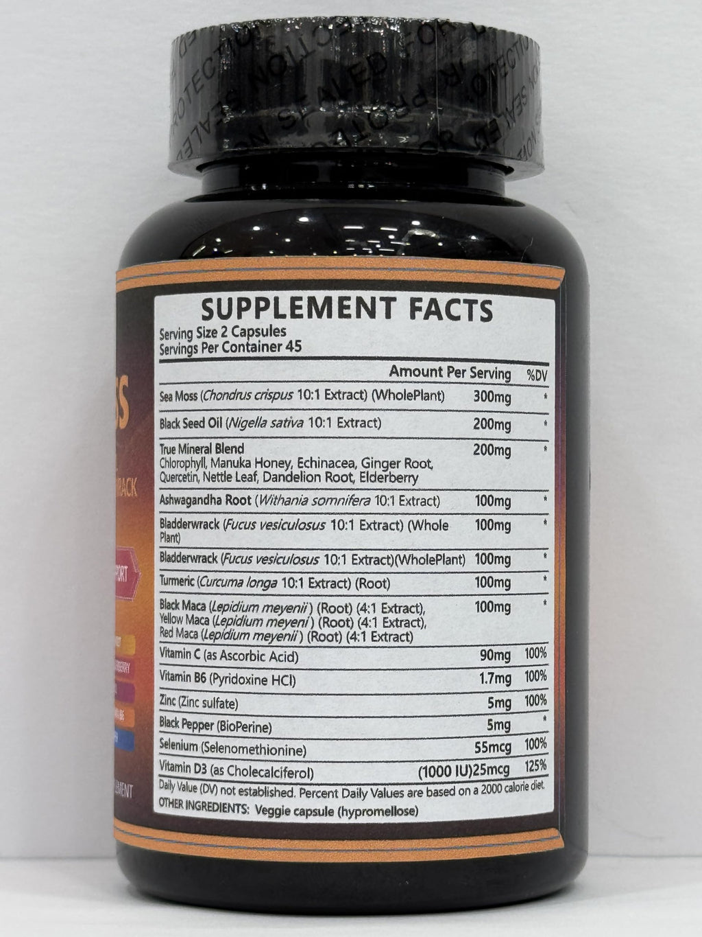 essential blended vitamin & mineral supplements for energy