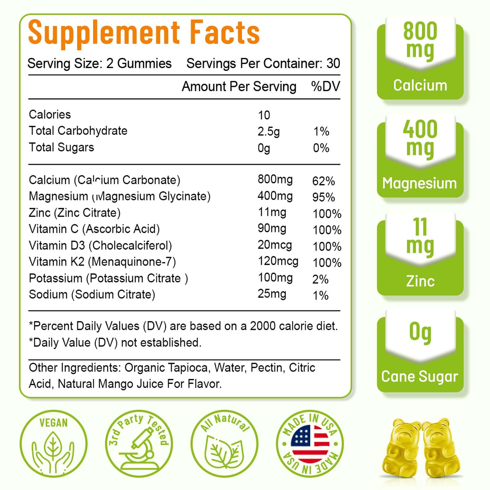 essential calcium and magnesium gummies