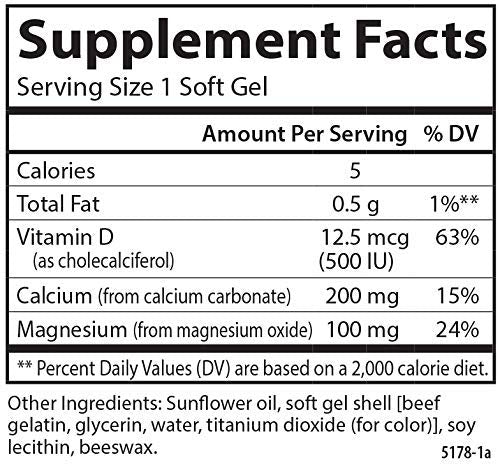 Essential calcium and vitamin D combination