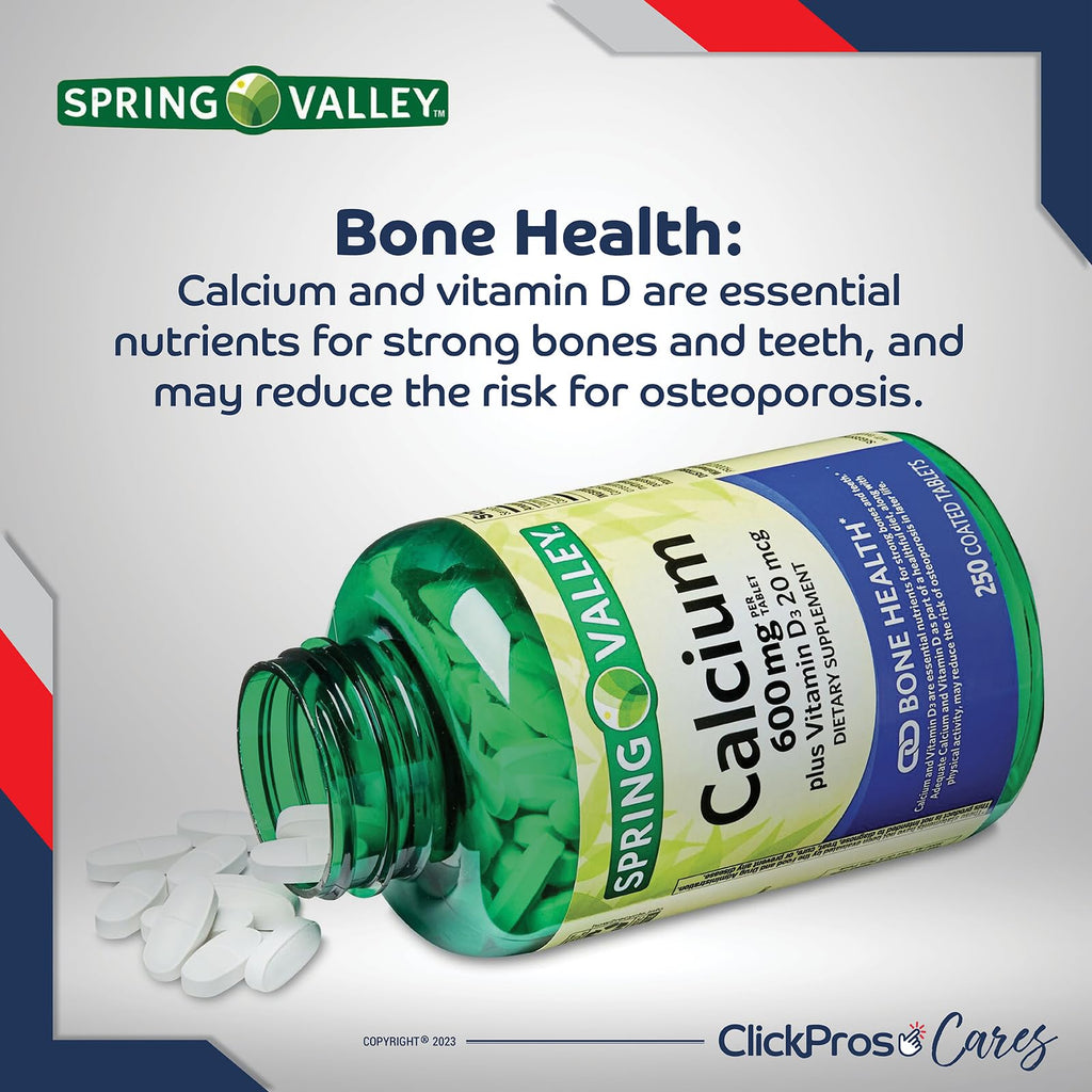 Essential calcium and vitamin D combo