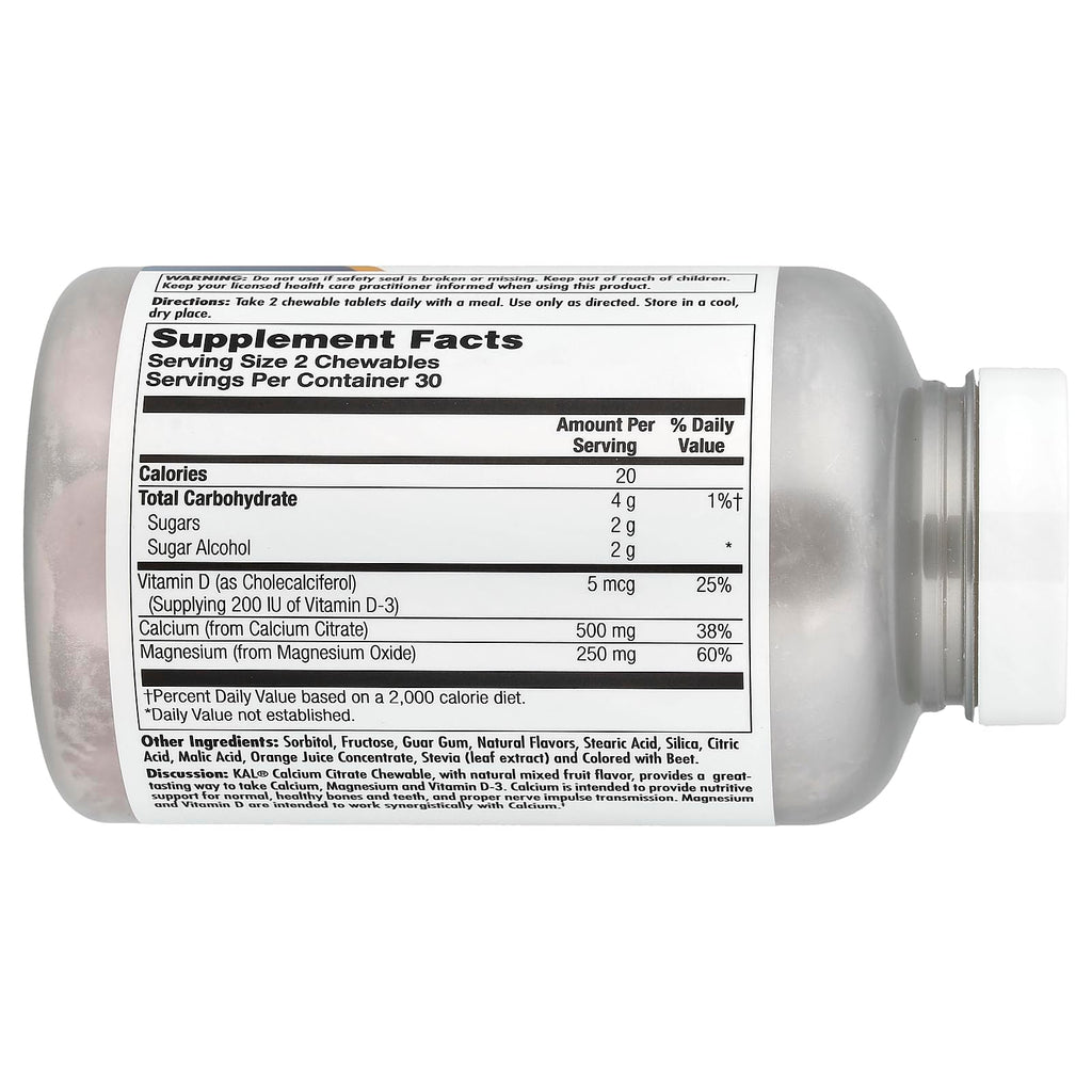 Essential calcium chewables for daily health
