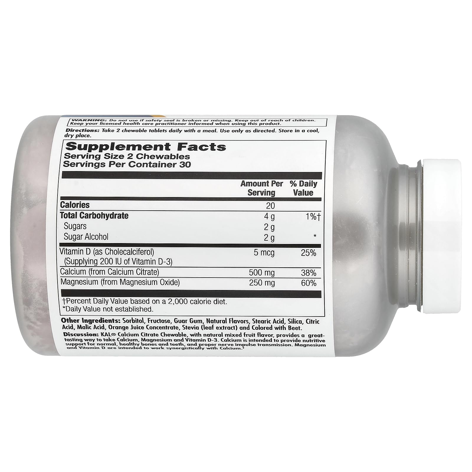 Essential calcium chewables for daily health