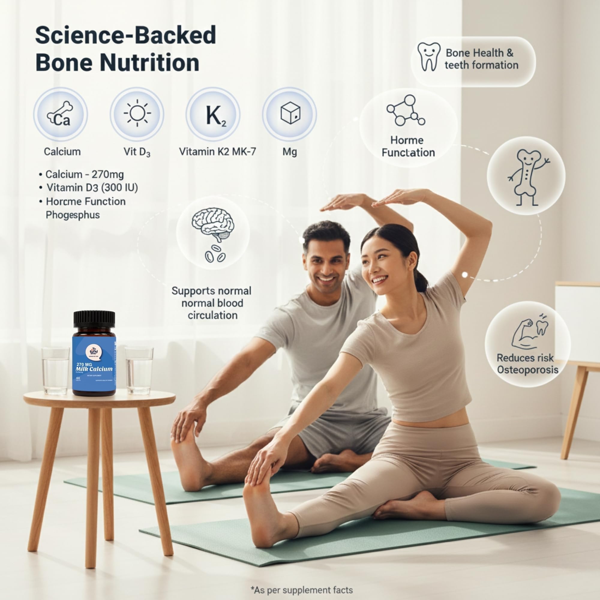 Essential calcium for healthy aging