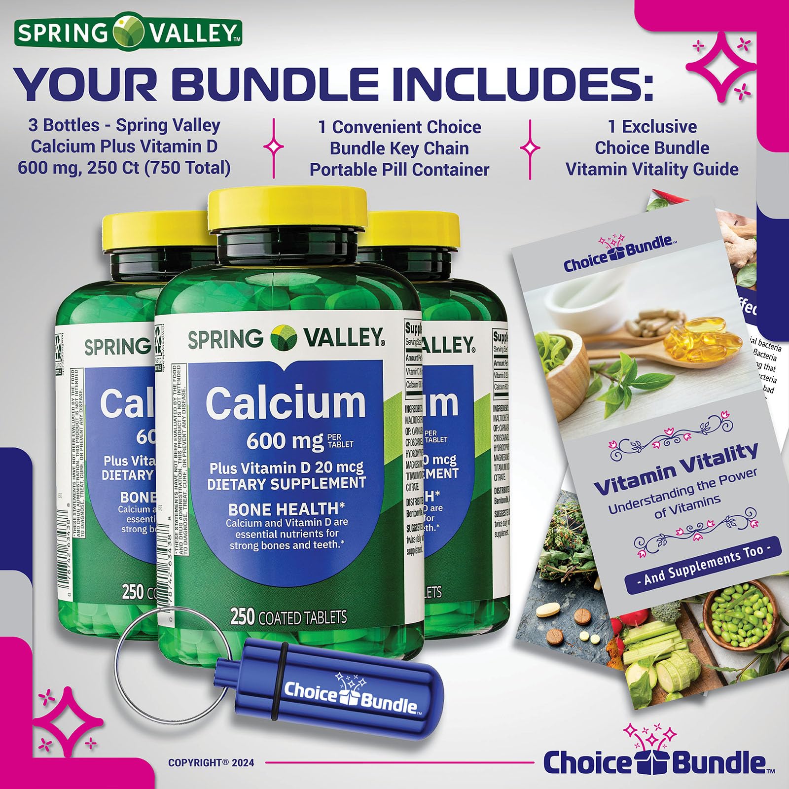 Essential calcium for strong bones