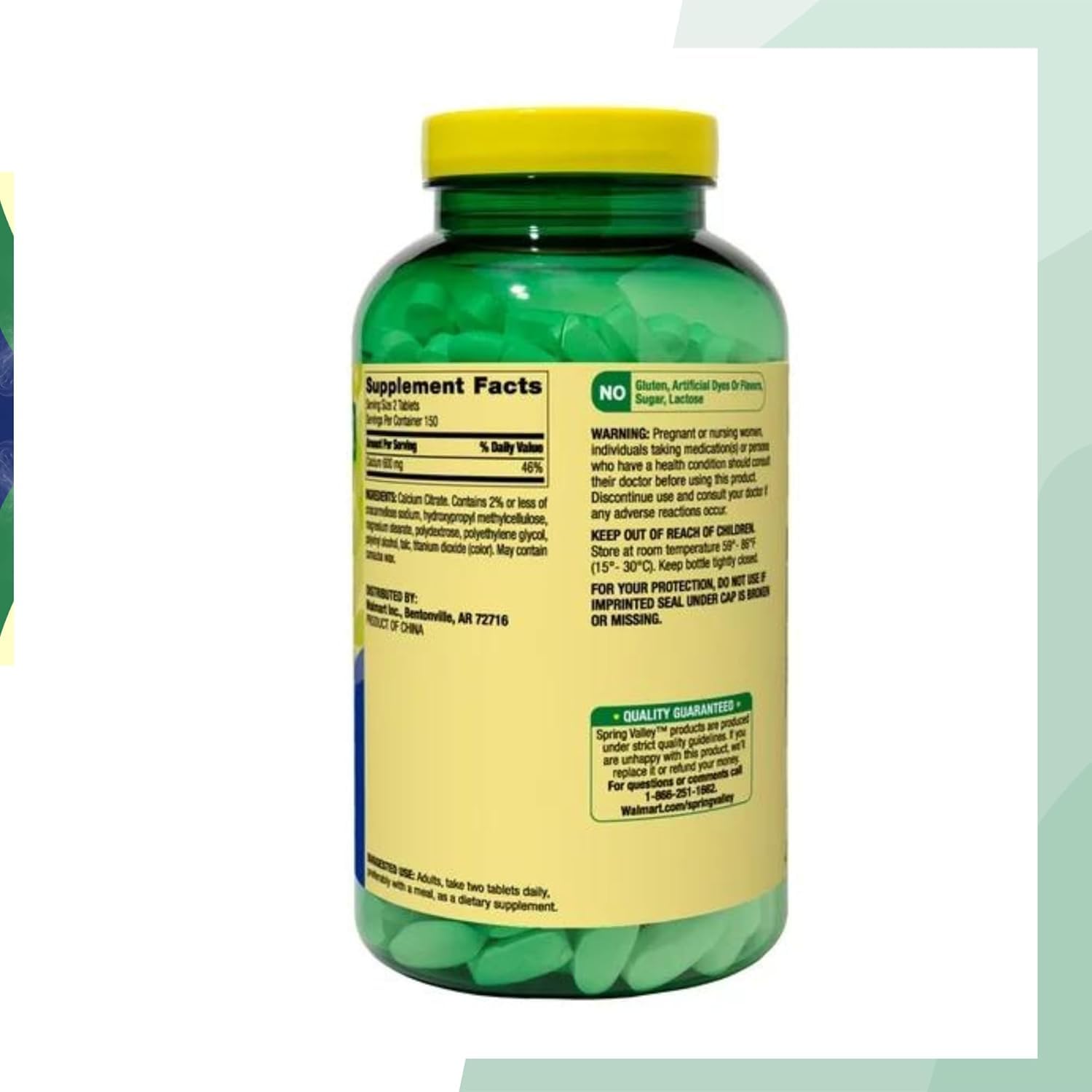 Essential calcium supplement for adults