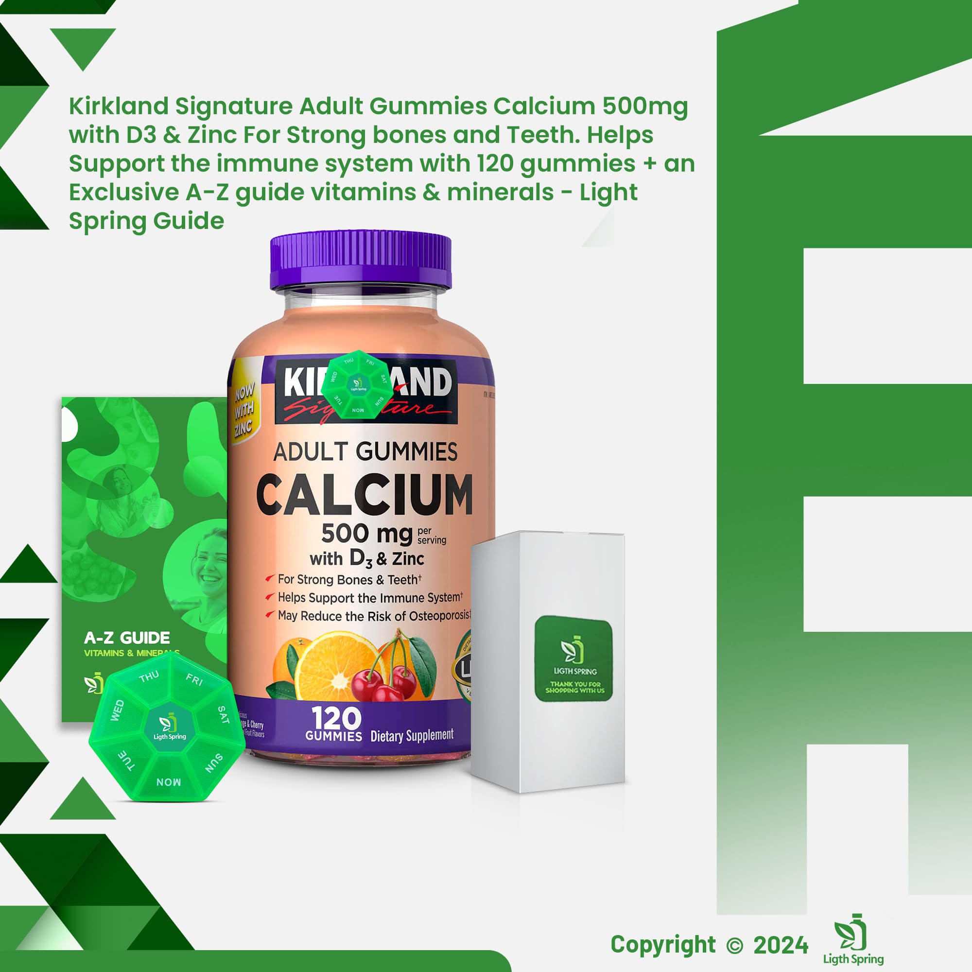 Essential calcium with D3 and zinc