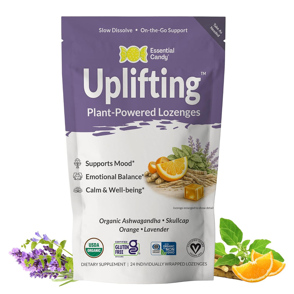 Essential Candy ashwagandha lozenges for stress relief