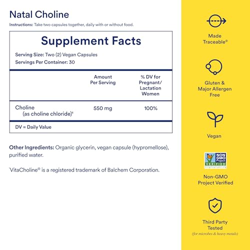 Essential choline for pregnancy