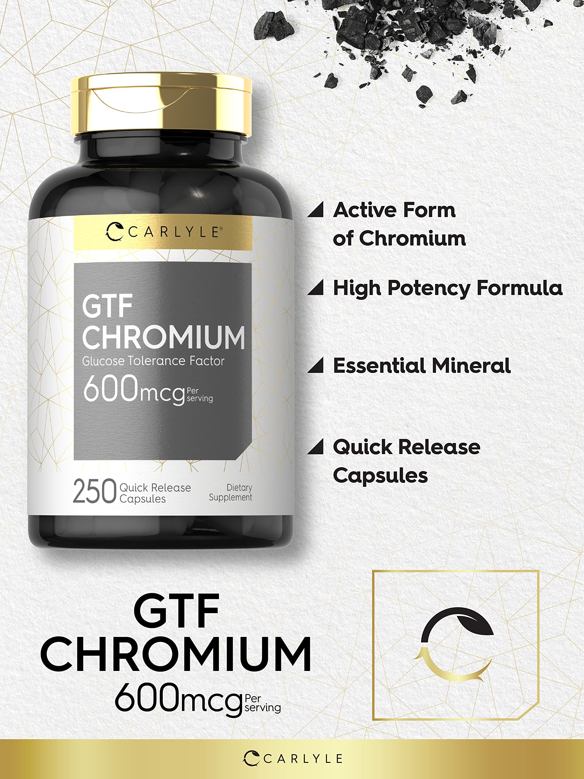 Essential chromium supplement for active lifestyles