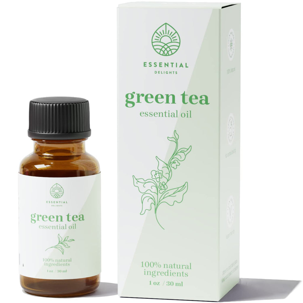 Essential Delights green tea oil benefits