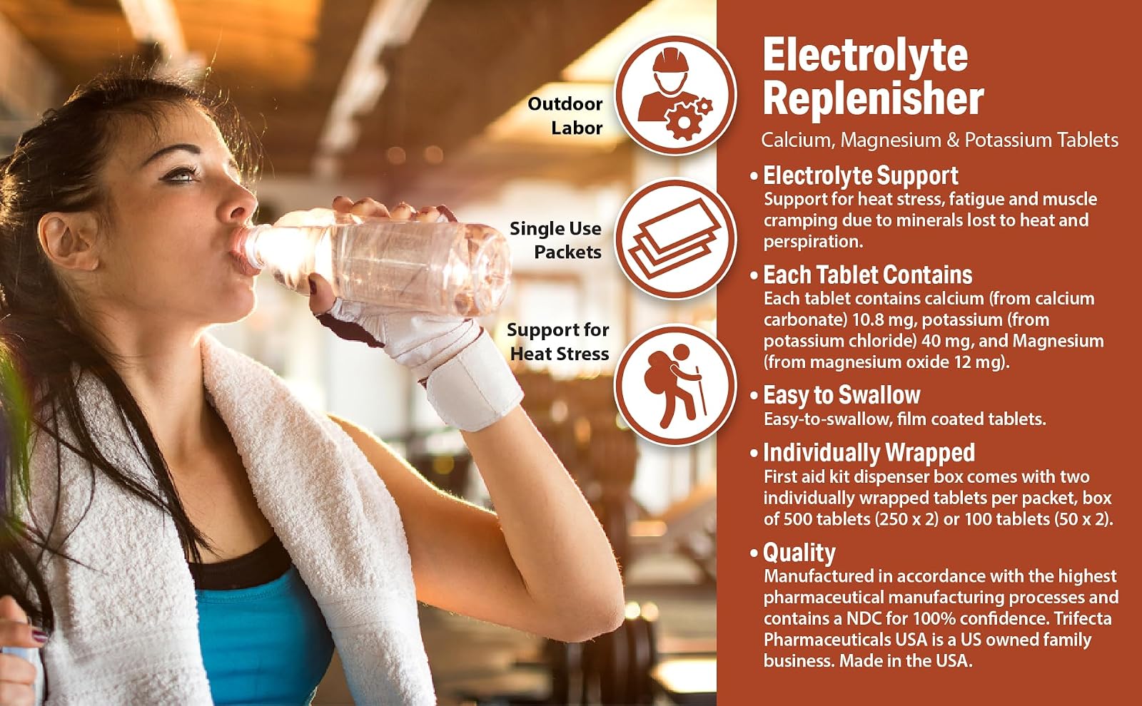 Essential electrolytes for post-workout