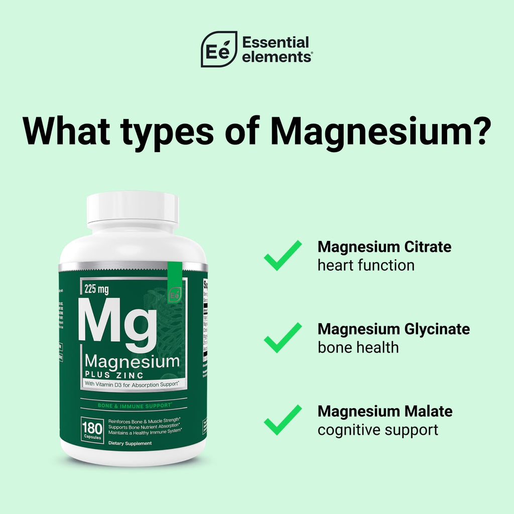 Essential Elements magnesium bisglycinate benefits