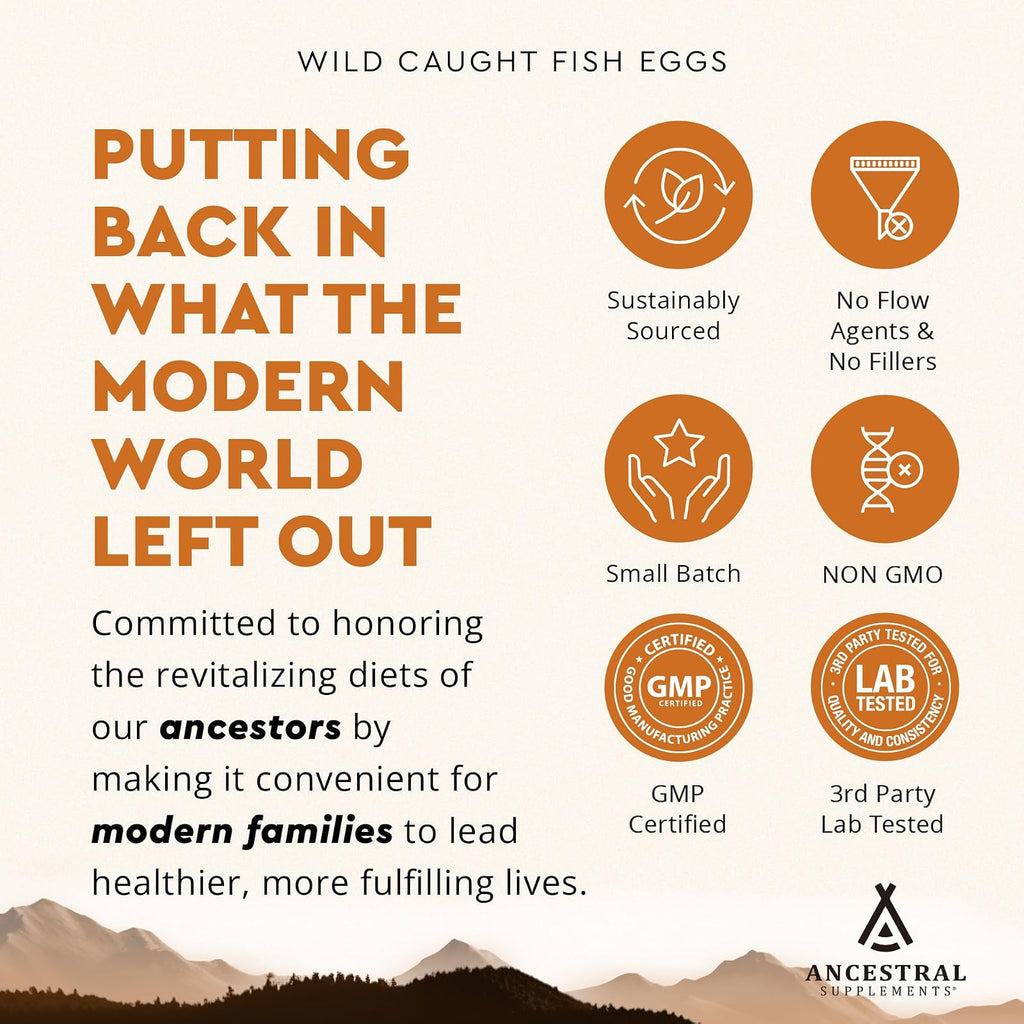 essential fats from fish eggs
