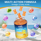 Essential fats gummies for daily nutrition