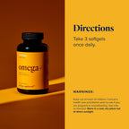 essential fats in Omega+ softgels