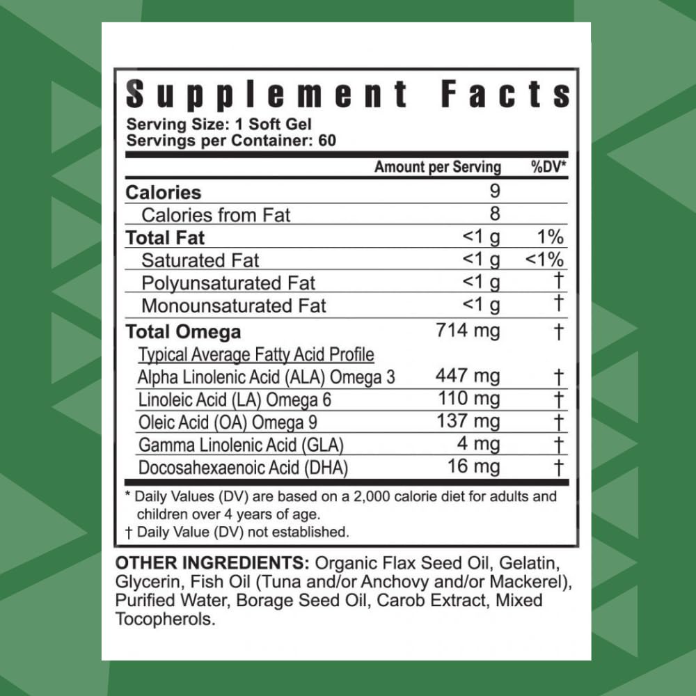 Essential fatty acids for health
