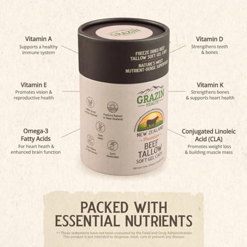 Essential fatty acids in beef tallow